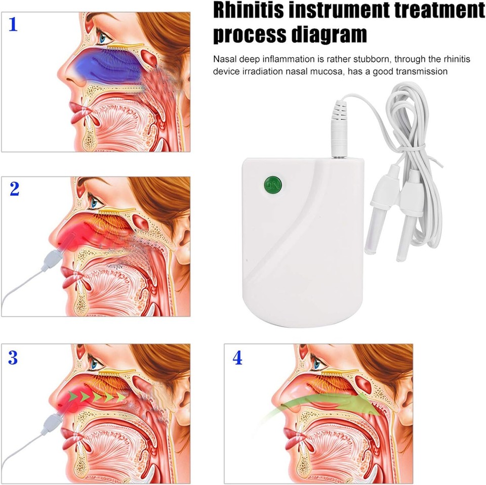 Red Light Nasal Therapy Device for Nose Loss Smell Eliminate The ...