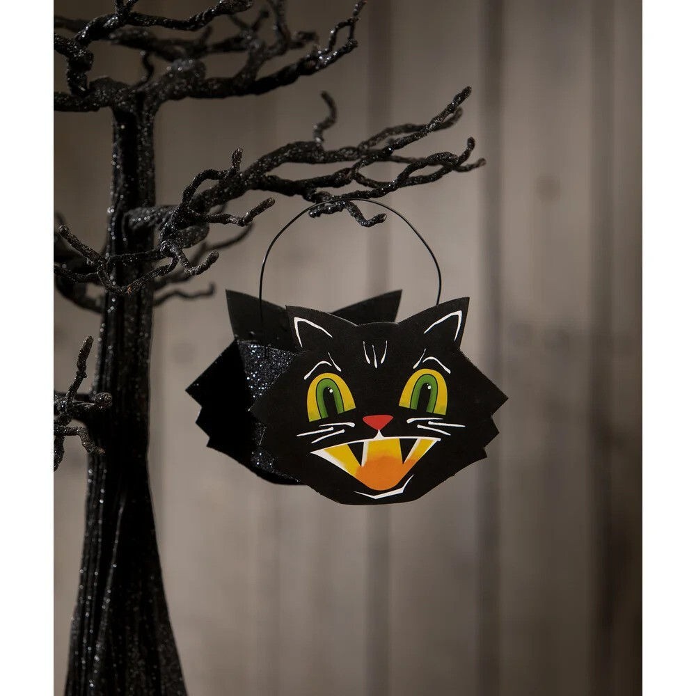 Bethany Lowe - Halloween - Mr. Cool Cat Bucket Mini - TF3252 | eBay