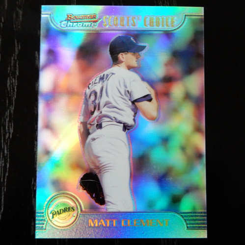 Matt Clement 1999 Bowman Chrome Scout's Choice Refractor #SC12 | eBay