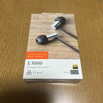 FINAL Audio E3000 In-Ear Earphones Earbuds Hi-Res Headphones IEM Monitors | eBay