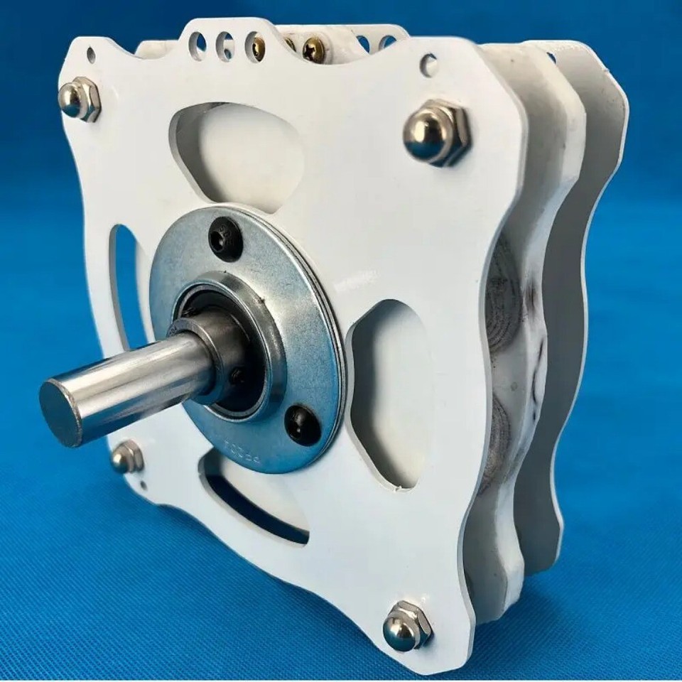 High Power Diy Disc Permanent Magnet Coreless Generator Low Speed 1000w ...