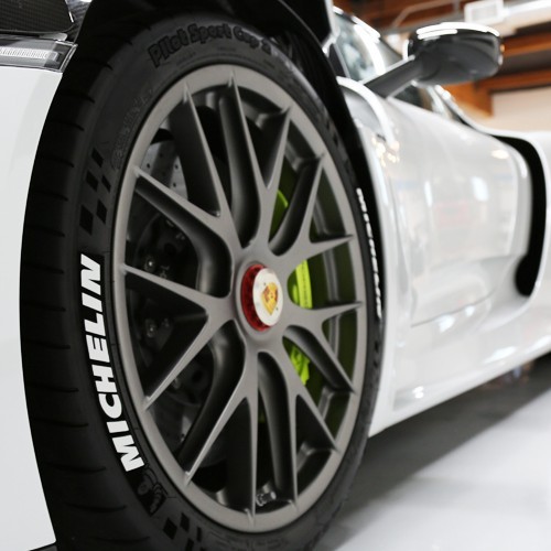 TIRE LETTERS - MICHELIN - 1.25" For 17" 18" Wheels (8pcs) White ...