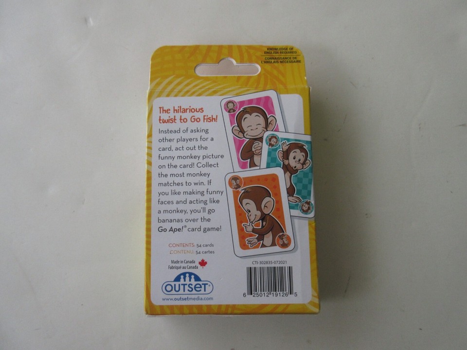 Go Ape Card Game | eBay