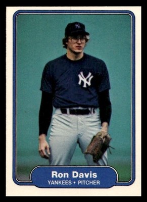 1982 Fleer #32 Ron Davis New York Yankees | eBay