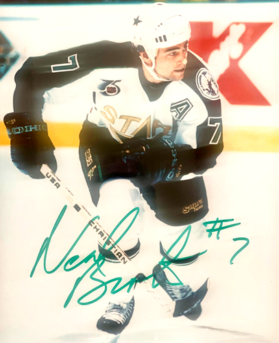 Neal Broten Minnesota North Stars signed 8x10 #3 W/COA | eBay