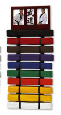 Photo Frame Wall Mounted Martial Arts Belt Display Gift Picture Karate ...