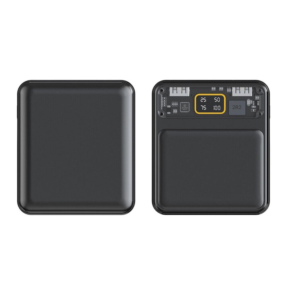 DIY 3x18650 Flat Battery Power Bank Box Shell Case Fast Charger Power ...