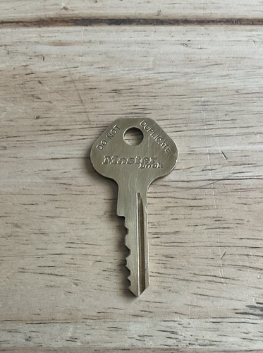 Master Lock Safety Lockout Key # 49F103 | eBay