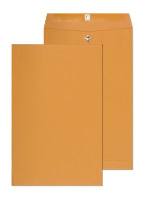 Clasp Envelopes - 10 x 15 Inch Brown Kraft Catalog Envelopes with Clasp ...