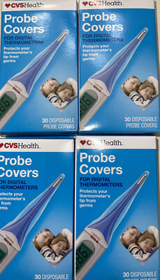 CVS EAR THERMOMETER PROBE COVER 30 PACK 4 PACKAGES (120 COVERS) | eBay