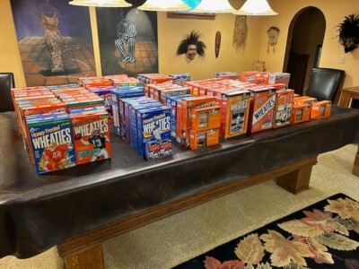 Massive Wheaties Box Collection 83 Unopened Boxes! Late 90s and Early ...