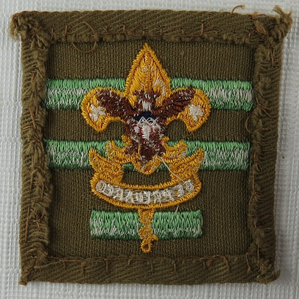 1936-1942 Tan Cloth Tall Crown Senior Patrol Leader Position Patch | eBay