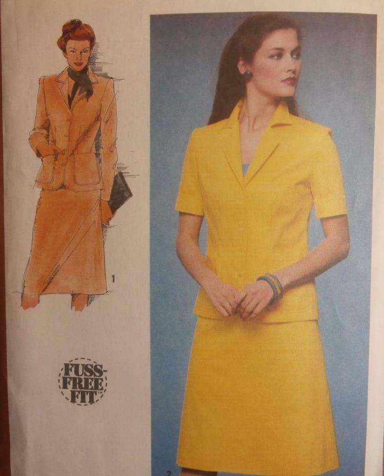 Simplicity Sewing Pattern 9496 Woman's Suit Pants Jacket 14 | eBay