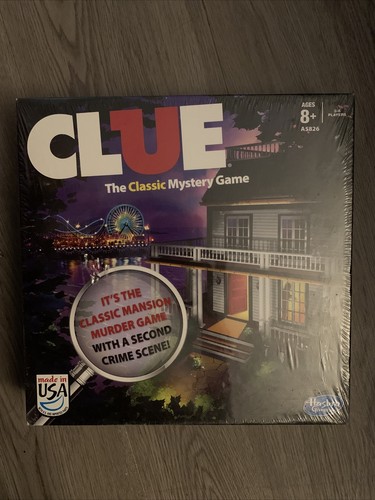 Clue The Classic Mystery Game With A Second Crime Scene Brand New ...