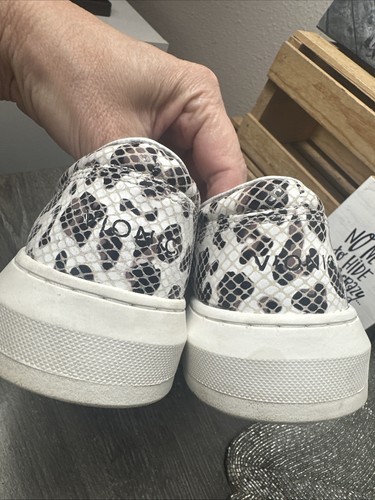 VIONIC DINORA Multi Snakeskin Leather SlipOn Sneakers Loafers 7/38 ...