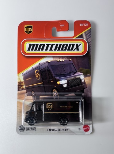 2025 Matchbox Express Delivery UPS Truck #68 Mainline Case K | eBay