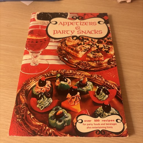 Appetizers & Favorite Party Snacks 500+Recipes Paperback 1970 Cookbook ...