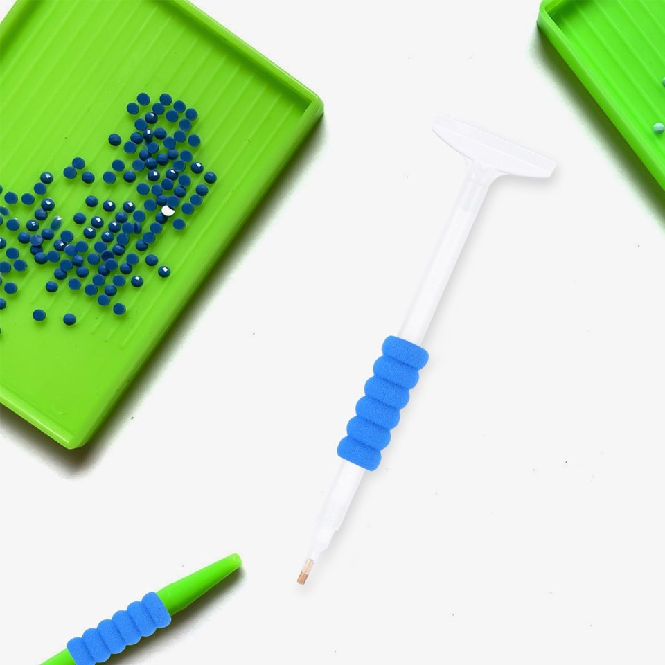 30 PCS Pen Guard Fingers Protection Cover Supplies Cross Stitch Sleeve ...