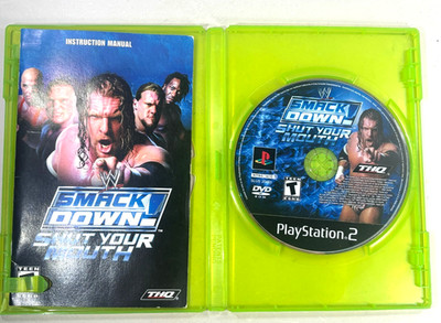 WWE SmackDown Shut Your Mouth (Sony PlayStation 2 2002) PS2 Disc and ...