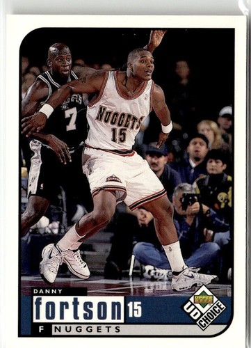 1998-99 UPPER DECK UD CHOICE DANNY FORTSON DENVER NUGGETS #37 | eBay