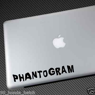 PHANTOGRAM VINYL STICKER CAR DECAL band laptop tshirt cd shirt indie ...