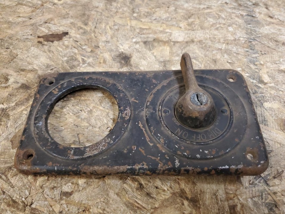 1919 - 1925 Ford Model T Dash Plate With Switch | eBay