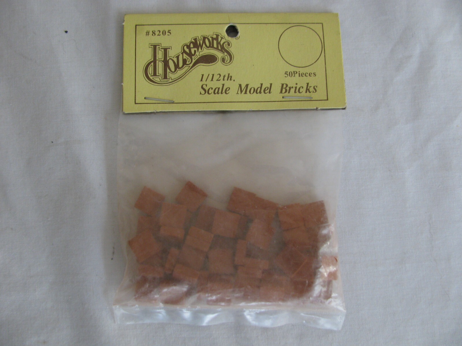 Houseworks Dollhouse 1/12 G Scale Model Bricks 50 Piece #8205 NOS | eBay