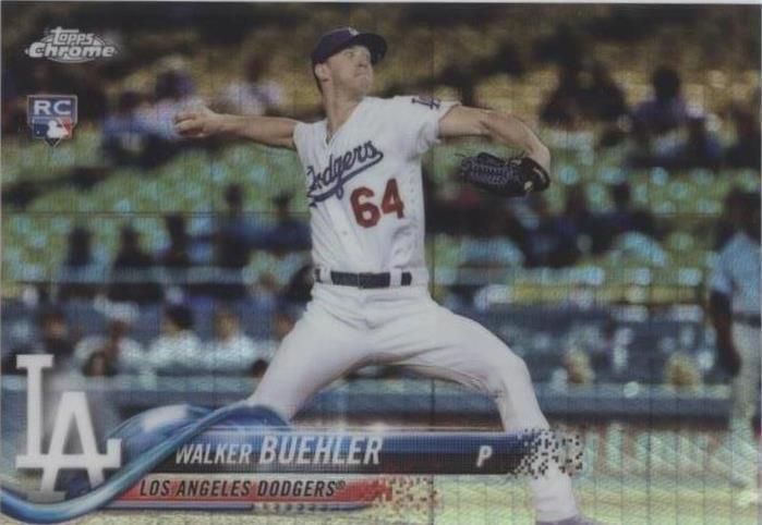 2018 Topps Chrome - Walker Buehler #71 Prism Refractor (RC) for sale ...