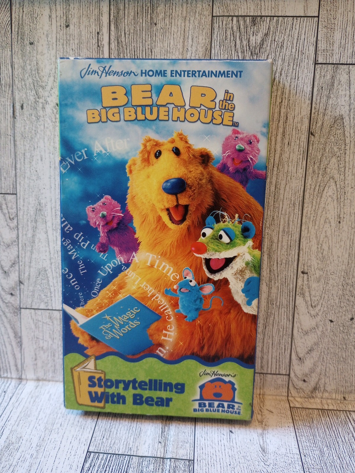 Bear in the Big Blue House, Storytelling With Bear VHS 2000, Jim Henson ...