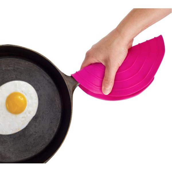 FusionBrands HeatWave Trivet with Removable Silicone Pot Holder - Blue ...