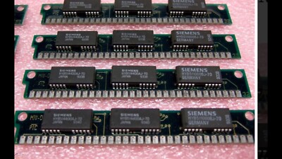4mb 4pc 1MB 3 Chip SIMM Parity Memory 30-pin IBM PC 286 386 486 XT Ram ...