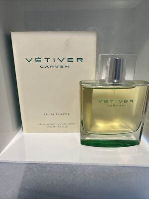 Vetiver Carven 3.3oz/100ml Eau De Toilette Spray Men | eBay