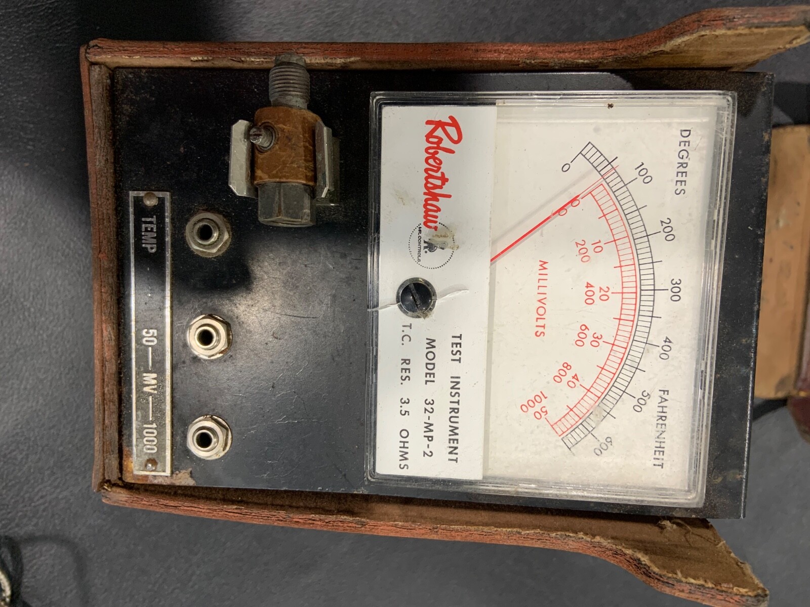 Vintage Robertshaw Model 32-MP-2 Test Instrument / Meter case | eBay