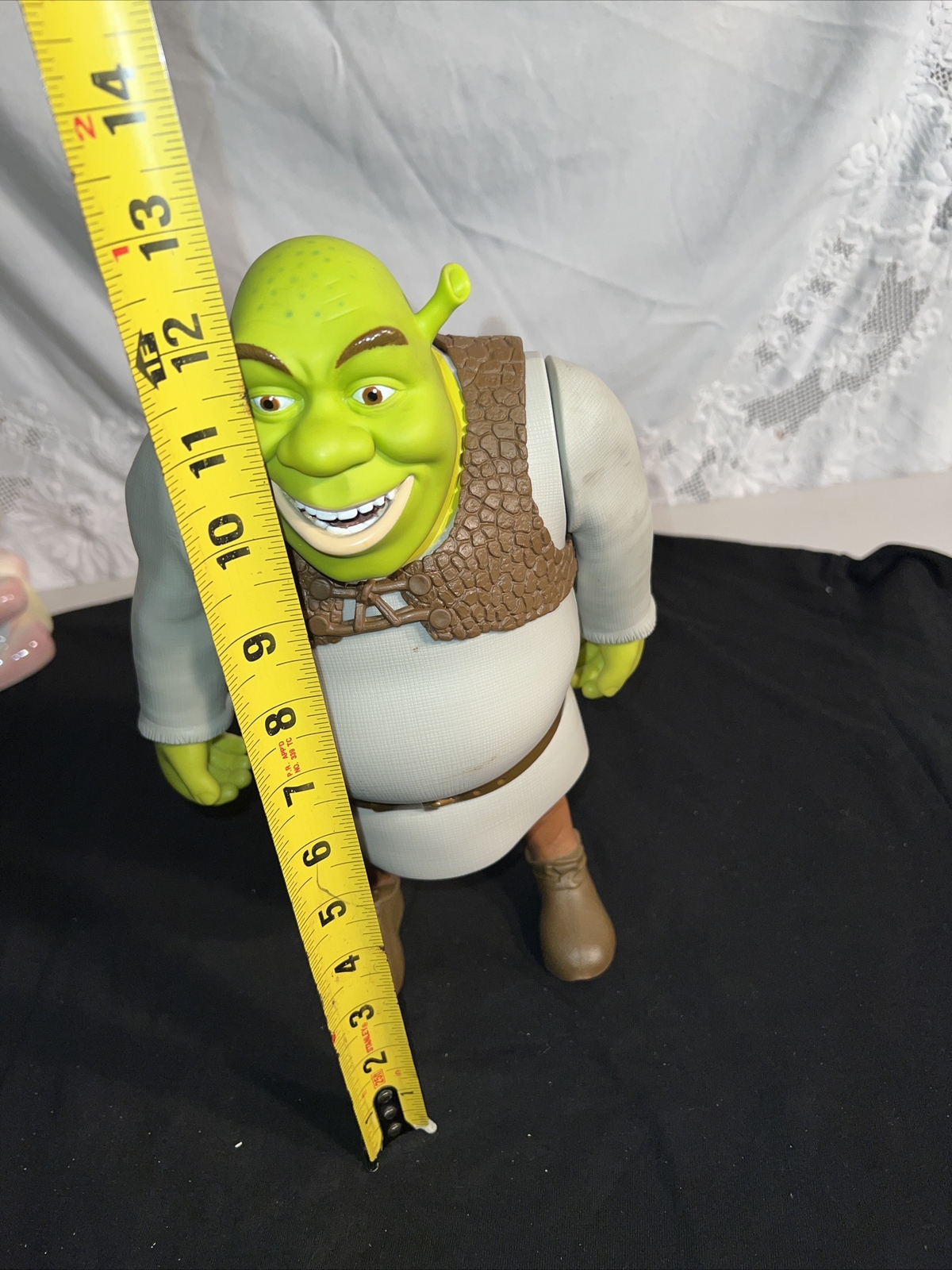 RARE 2006 SHREK STRETCH N SCREAM 13" TALKING FIGURE Used Tested Works ...