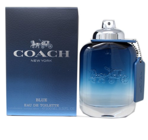 COACH BLUE EAU DE TOILETTE NATURAL SPRAY 100 ML/3.3 FL.OZ. NIB ...