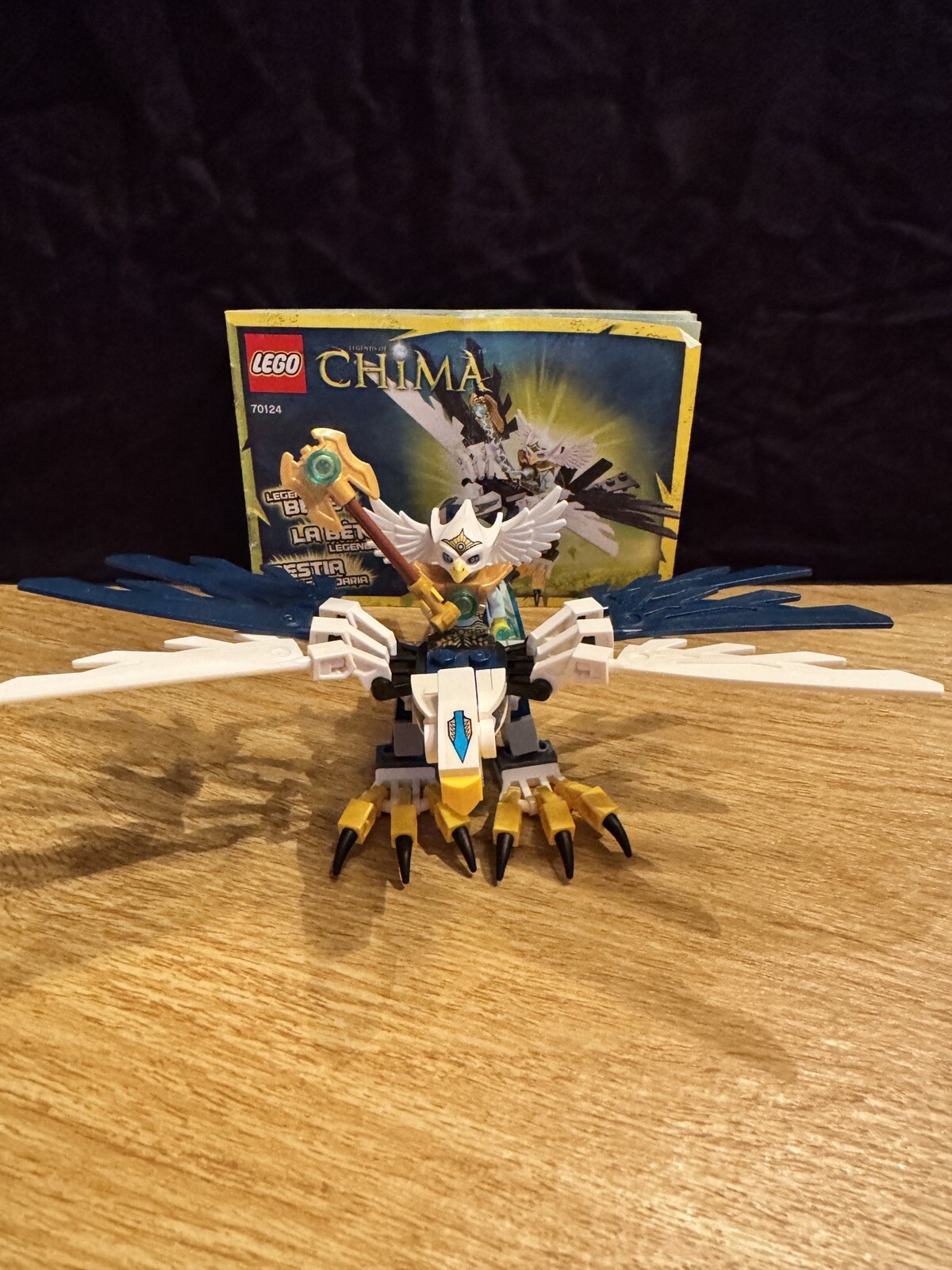 LEGO LEGENDS OF CHIMA: Eagle Legend Beast (70124) Used w/Instructions ...