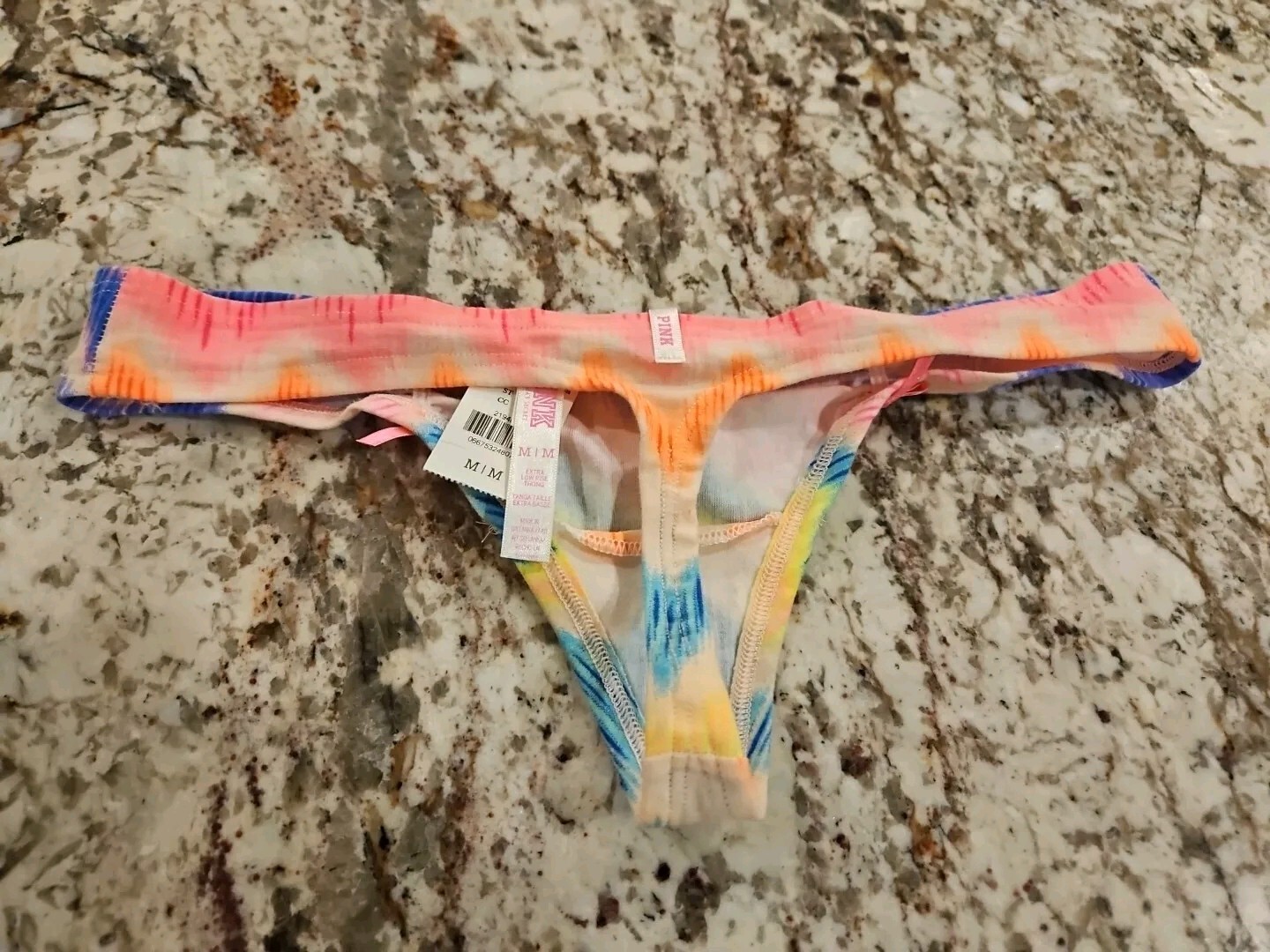 True Vintage Victoria’s Secret Pink Cotton thong NWT - Gem