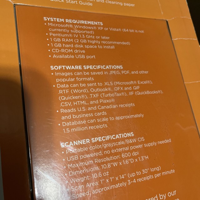 NeatReceipts Mobile Scanner and Neatworks Software Digital Filing ...