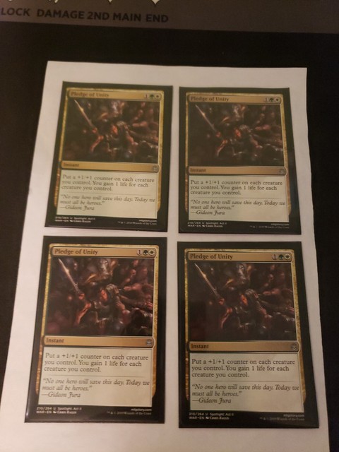 MTG Pledge of Unity War of the Spark 210/264 Regular Uncommon for sale ...