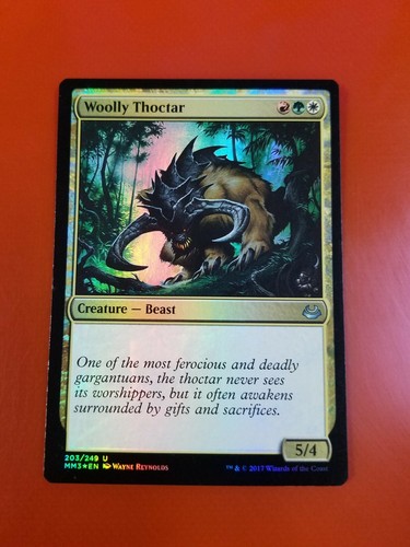 1x Woolly Thoctar | FOIL | Modern Masters 2017 | MTG Magic Cards | eBay