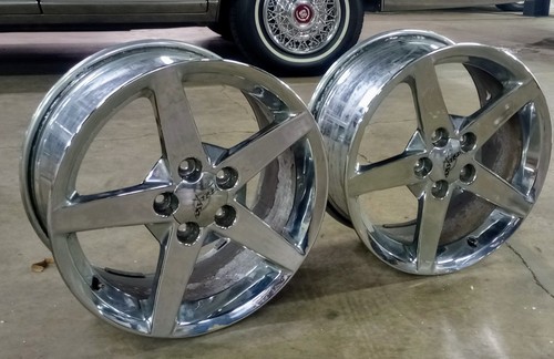 2005-2023 OEM Chevrolet Corvette C6 Wheels 18 X 8.5 Rims Polished ...