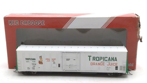 Red Caboose RR-34813-02 HO Scale Tropicana TPIX 57' Mechanical Reefer ...