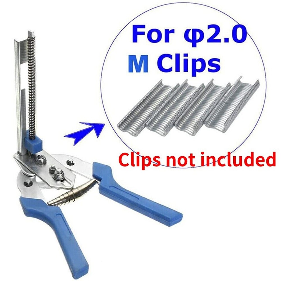 Poultry Bird Cage Fasten Plier Hog Ring Plier Wire Clamp Clipper for ...