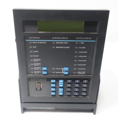 Ge SR750 750-P5-G5-S5-HI-A20-R Multilin Feeder Relay 70-265vac 88 ...