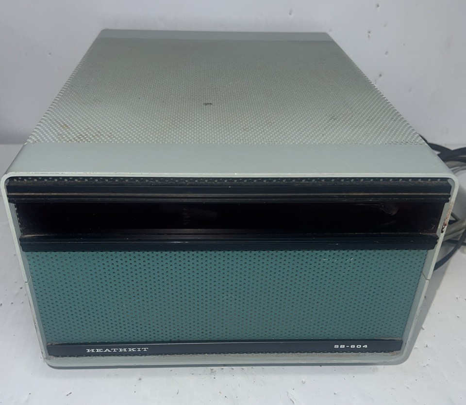 Heathkit SB-604 Power Supply Speaker for SB-104A Tranceiver works Good ...