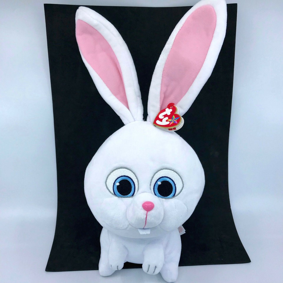TY Beanie Buddy Snowball Rabbit Plush NEW Secret Life Pets 2016 ...