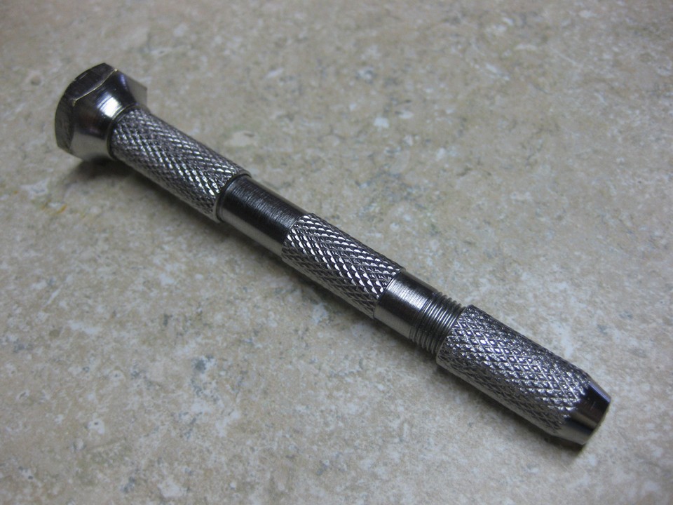 SWIVEL HEAD PIN VISE 6pc SET MILLED FROM SOLID BAR STOCK NOT ROLL STEEL ...