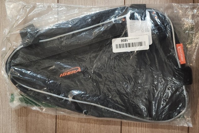 Ibera Ib-fb1-m Bicycle Triangle Frame Bag Strap-on Bike Pouch Cycling ...