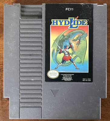 Vintage Nintendo HydLide 1985 game | eBay