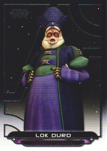 2018 Topps Star Wars Galactic Files Trading Card #ACW-33 Lok Durd | eBay